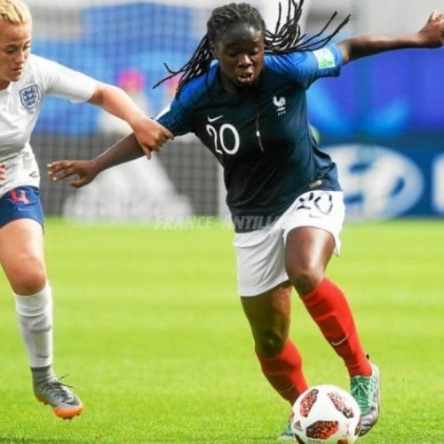 Euro 2022 de football : la Guadeloupéenne Sandy Baltimore, du PSG à l ...