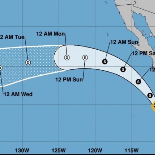 Tropical Storm Javier forms near Baja California Loop Cayman Islands ...