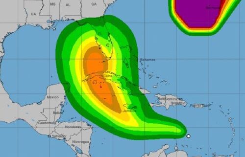 Hurricane Alert issued for Cayman Islands Loop Cayman Islands - TEMPO ...
