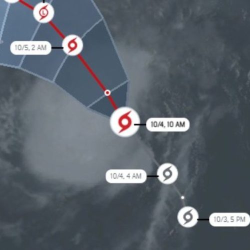 Tropical Storm Paine forms near Mexico but no threat to land Loop ...
