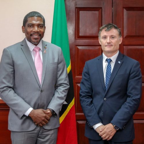 The Prime Minister of St. Kitts and Nevis Received A Courtesy Call From ...