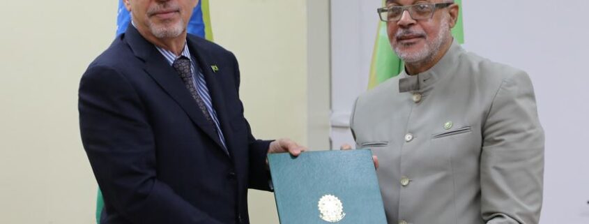 Ambassador of Brazil to OECS presents Credentials to Director General ...