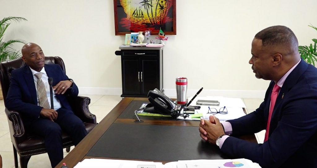 Caribbean Development Bank President pays courtesy call on Premier of ...