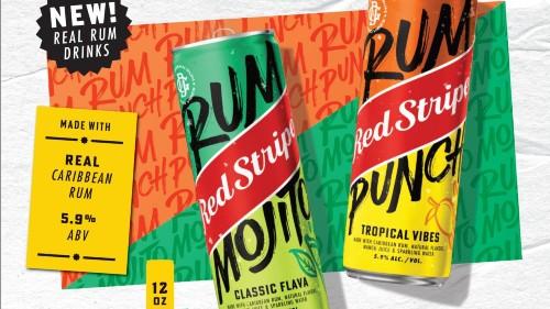 Red Stripe Dives into Rum Territory with Debut of Tropical Canned ...